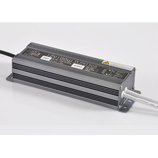 Quality 100W 12v Led Strip Light Driver , IP67 Waterproof Led Driver Transformer for sale