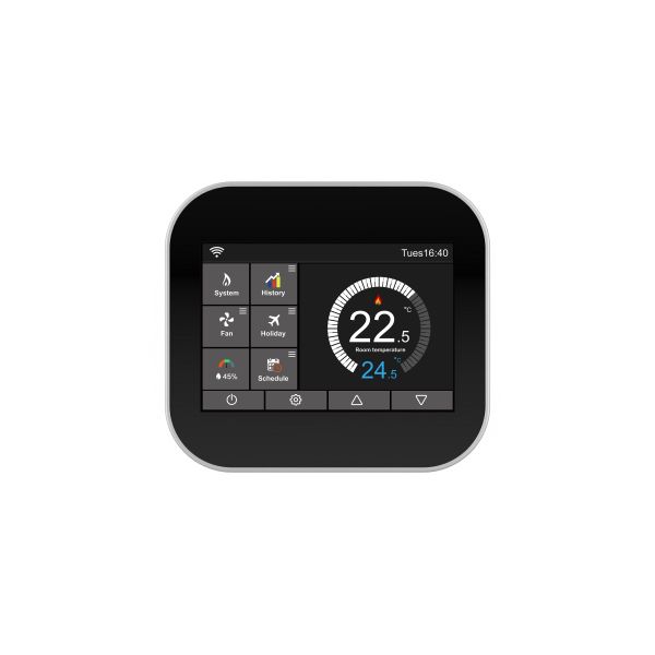 Quality Supermarket Bluetooth Smart WiFi Thermostats 240v For Individual Room for sale
