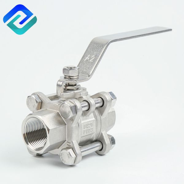 Quality DN100 2 Inch Ball Valve 316 Stainless Steel EN 12266 Water Oil Gas for sale