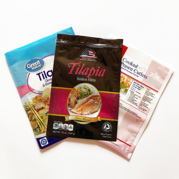 Quality 100 Microns 15x25cm+5cm Stand Up Snacks Packing Pouch for sale