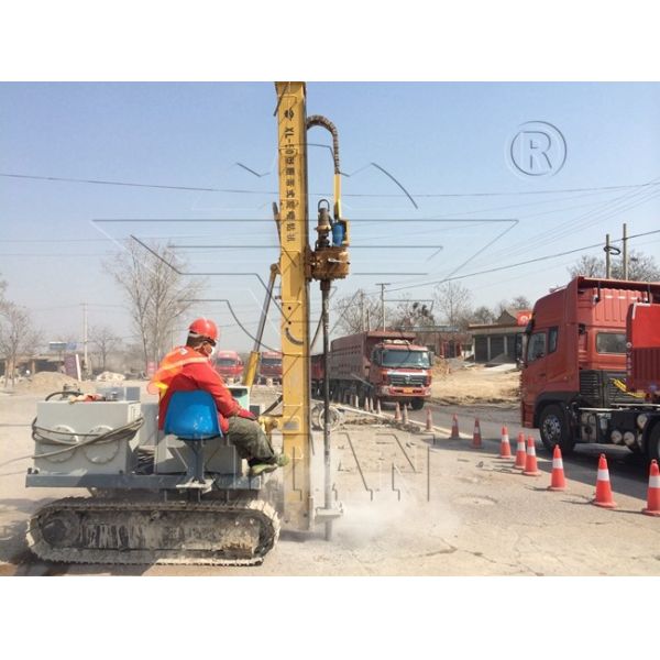 Quality 50m 500mm 600mm Piles Crawler Jet Grouting Drilling Rig for sale