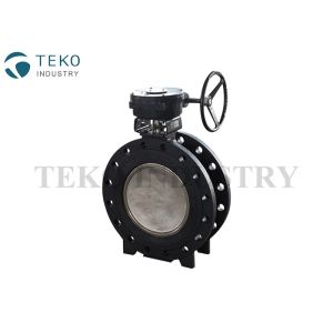 Quality Flange End Carbon Steel Butterfly Valve Lever Operation For High Pressure Water for sale