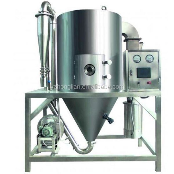 Quality Automatic Spray Drying Equipment Nail Glue Fish Spore Powder Spray Dryer for sale