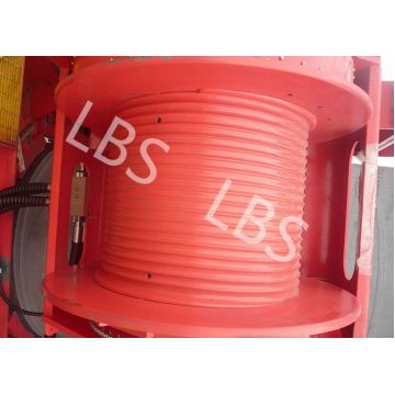 Quality LBS Grooved Drum Windlass Winch With Depth Indicator for sale