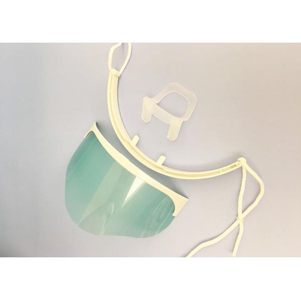 Quality Hotel Chef Reusable Plastic Mouth And Nose Shield Visors for sale