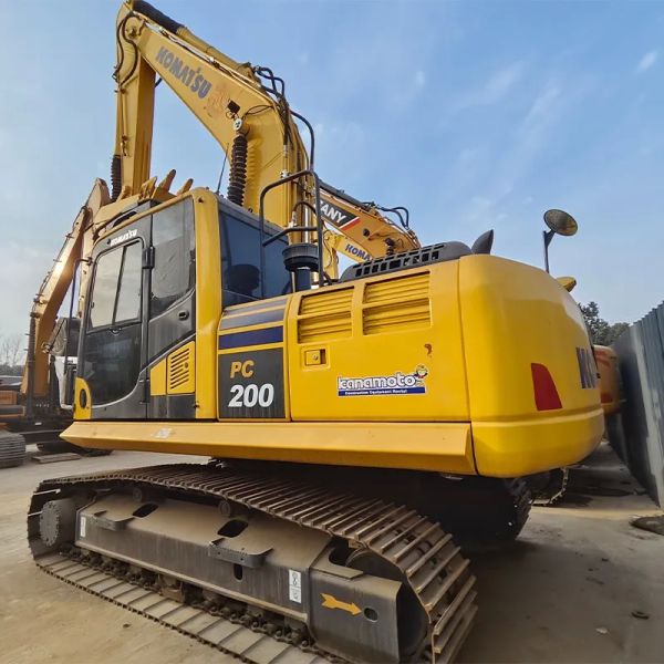 Quality Used PC200 Crawler Excavator Second Hand 20ton Digger for Sale Backhoe Ready for sale