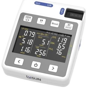 Quality RoHS User-Friendly Lysun GULP-101 IVD Test Glucose And Heart Rate Monitor for sale