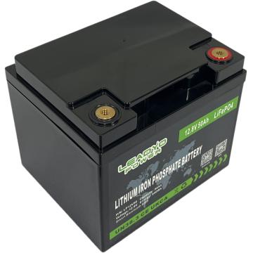 Rechargeable BMS Marine Boat Lithium ion Battery 12v 50Ah LiFePO4 Deep Cycle