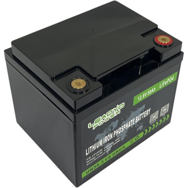 Quality Rechargeable BMS Marine Boat Lithium ion Battery 12v 50Ah LiFePO4 Deep Cycle for sale