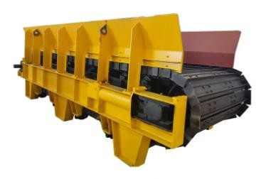 Quality Conveying Hoisting Machine Apron Feeder With High Wear Resistant Lining Plate for sale