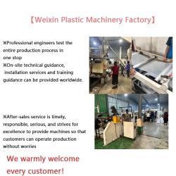 China Factory - Shenzhen Weixin Plastic Machinery Factory