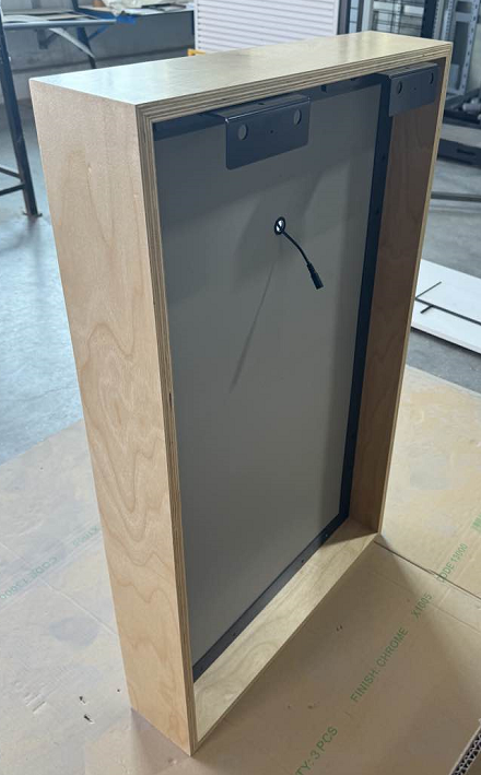 Quality Timber LED Light Box, Illuminated Poster Display for sale