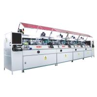 Quality Plastic Bottle Servo-Driven Screen Printer PLC Control System 70pcs/Min for sale
