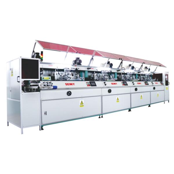 Quality Plastic Bottle Servo-Driven Screen Printer PLC Control System  70pcs/Min for sale