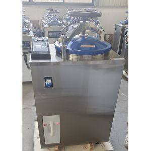 Quality Vertical Type High Pressure Steam Sterilizer Autoclave Manual 75L for sale