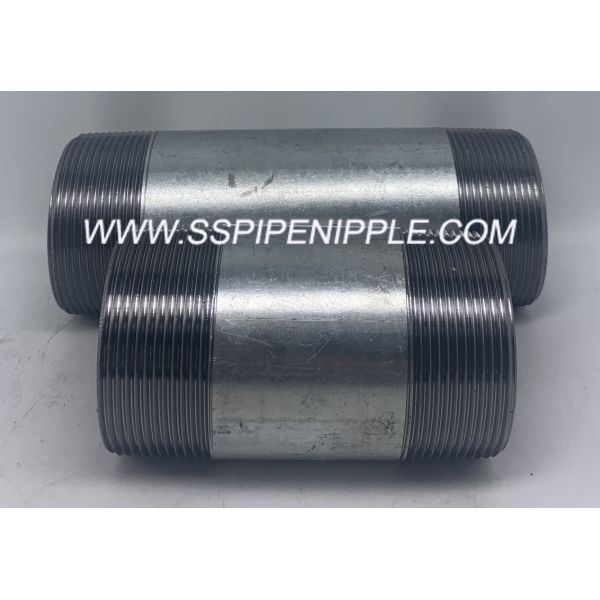 Quality Seamless Galvanized Pipe Nipple Durable Carbon Steel Pipe Nipples for sale