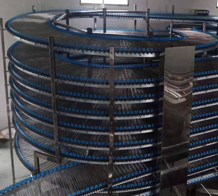 Bread Spiral Cooling Screw Conveyor Sale
