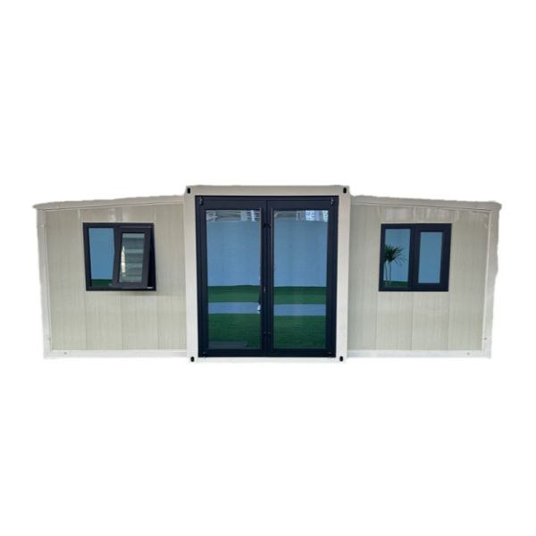 Quality Container House Double Wing Expansion Box 20 40 Feet Customizable Mobile Home With Foldable Kitchen And Bathroom for sale