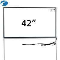 Quality Aluminium Alloy IR Touch Screen Overlay 24 Inch 10ms For Business for sale