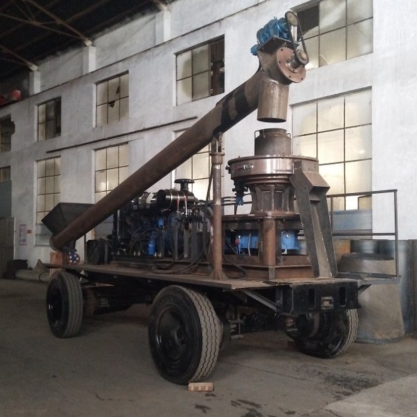 Quality 1.5t/ H Alfalfa Pellet Machine Mill 90KW Ring Die for sale