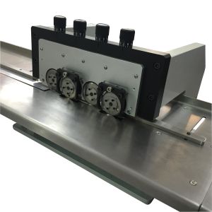 Quality V Cut PCB Depaneling Machine For LED Lighting MCPCB Strip Panel for sale