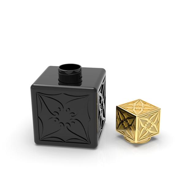 Quality 76g Zinc Alloy Plating FEA 15 Neck Perfume Bottle Caps for sale