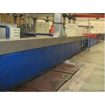 Quality 1900-2000Mpa Spring Wire Tempering Line High Tensile Strength for sale