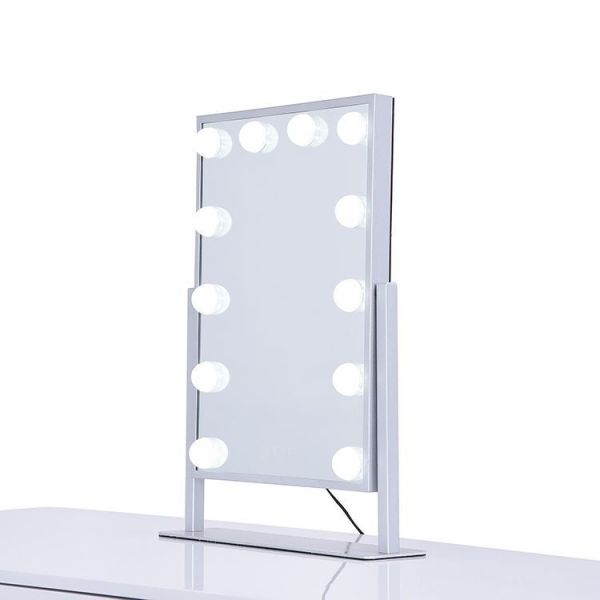 Quality OEM Durable Dressing Room Illuminated Cosmetic Beauty Vanity Mirror with LED for sale