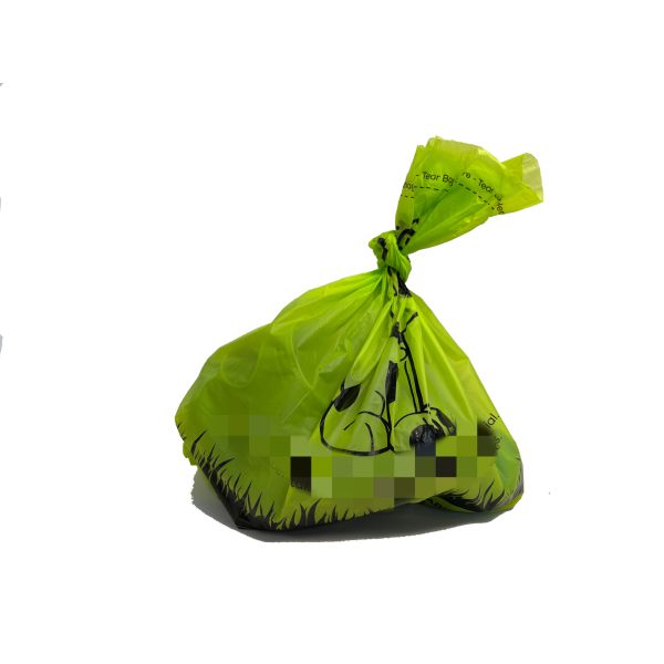 Quality Eco-Friendly 12-50mic Thickness Biodegradable Dog Poop Bag with OK Compost for sale