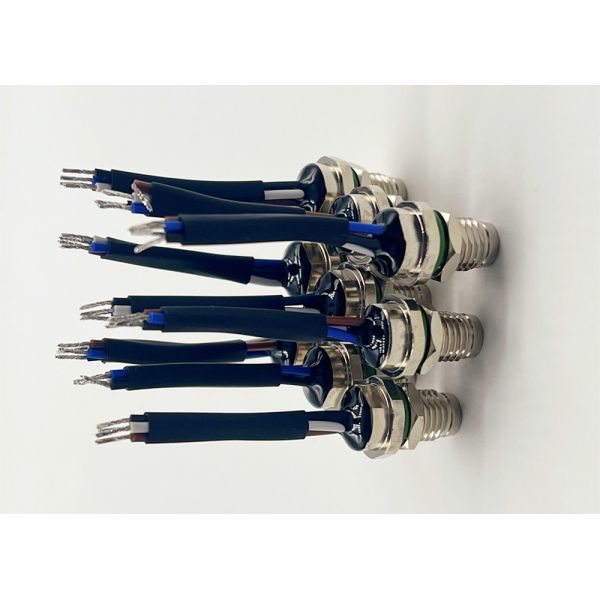 Quality 4 Pin Circular Wire Connector Rear Screw Mounting M8 Panel Mount Connector for sale
