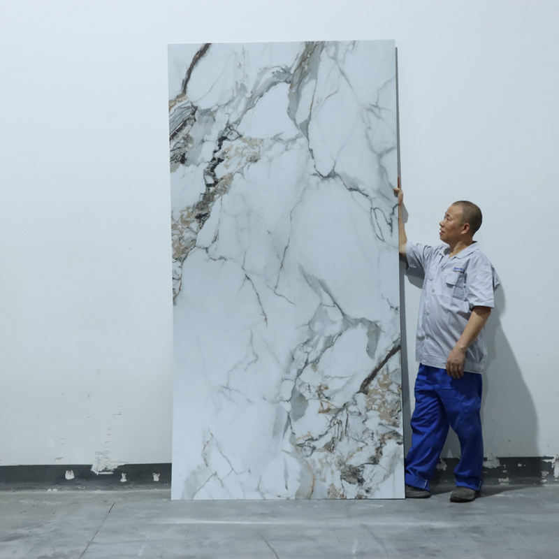 Quality Fireproof Decorative PVC Marble Sheet 3mm UV Coating for Interior Decoration for sale