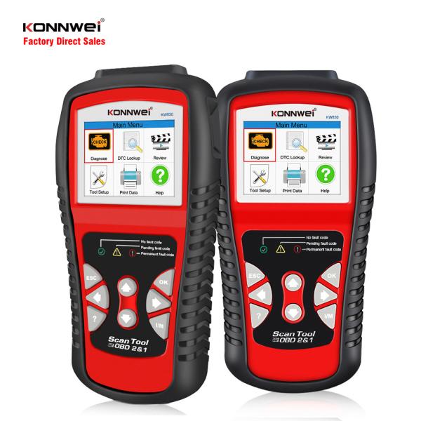 Quality OBD2 Automotive Diagnostic Scanner Engine Fault Light EOBD for 12V Gasoline Car for sale