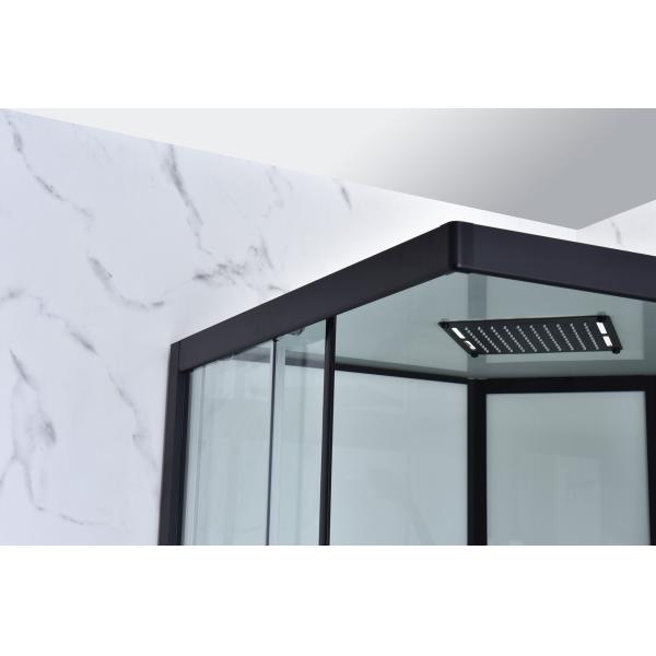 Quality 900x900x1900mm Bathroom Glass Cubicle Aluminum Frame for sale
