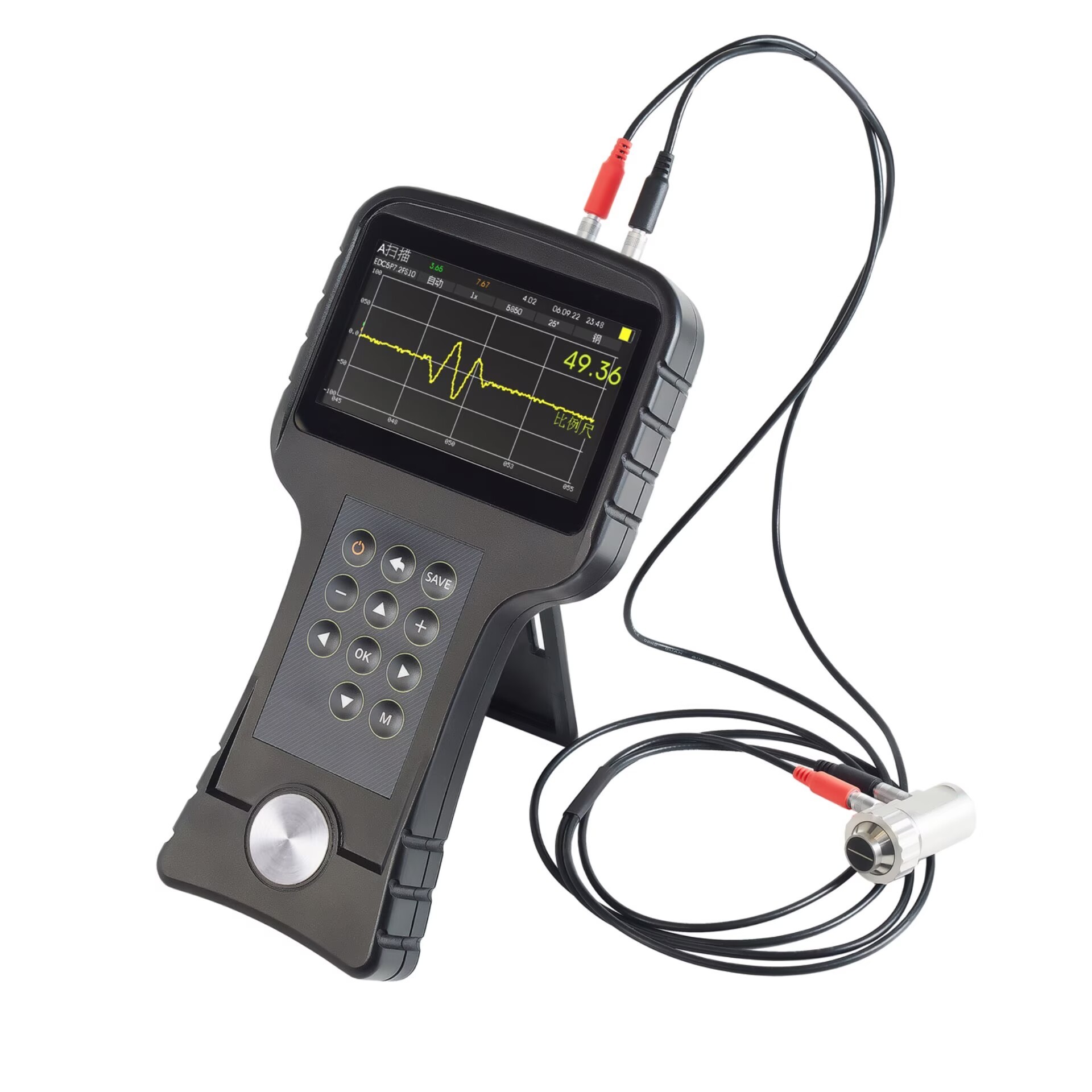 Quality TME580 EMAT Ultrasonic Thickness Gauge with 0.01mm Accuracy 800C High Temperatur for sale