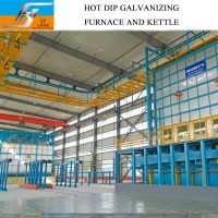 Quality Automatic/Semi-automatic Hot Dip Galvanizing Equipment with High Velocity Pulse Firing System and Chromium-Free Passivator for sale