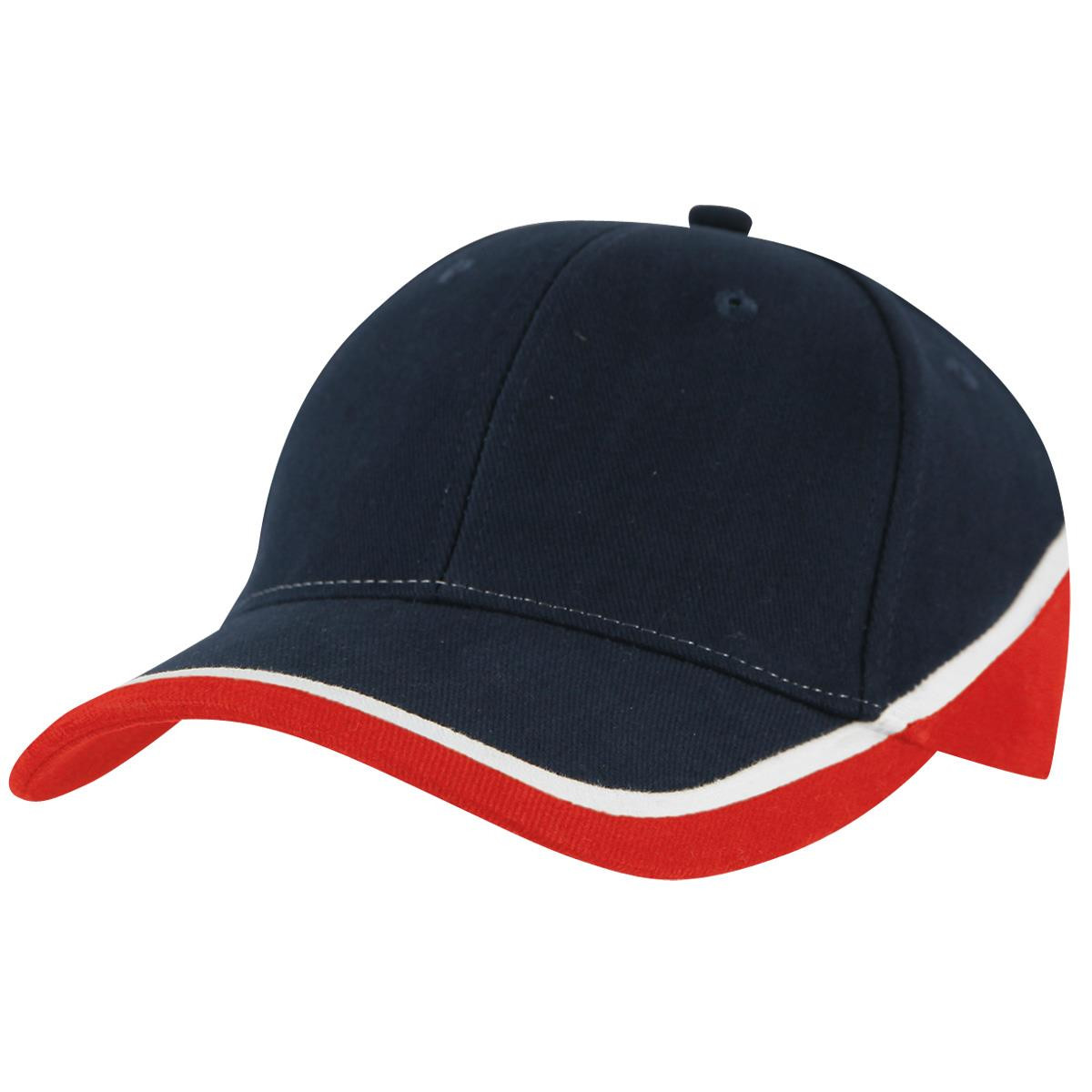100% cotton sandwiches baseball caps