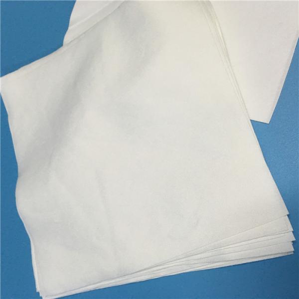 Quality 100% Polyester Cleanroom Wipes High Abrasion Resistance RoHS REACH Approve for sale
