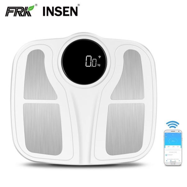 Quality Auto On / Off Full ABS Plastic WiFi Smart Body Analyser Scale for sale
