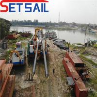 Quality 46m Total Length River Sand Cutter Suction Dredger with Hydrocyclone and Booster for sale