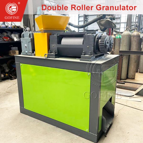 Quality 150MM Roller Double Roller Granulator For Room Natural Temperature Powder for sale