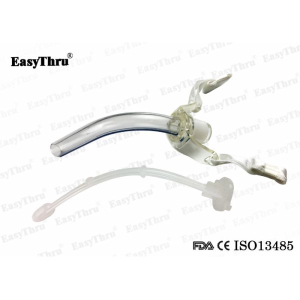 Quality Sterilized PVC Tracheostomy Tube , Anaesthesia Uncuffed Endotracheal Tube for sale