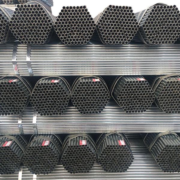 Quality ISO9001 Galvanized Round Tube 15mm-600mm Electric Resistance Welded for sale