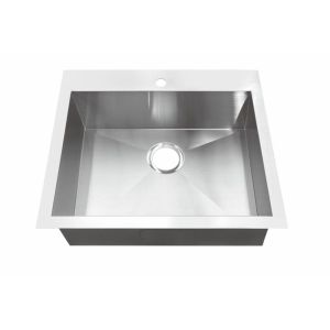 Quality Household Stylish Top Mount Stainless Steel Kitchen Sink 5 Years Warranty / for sale