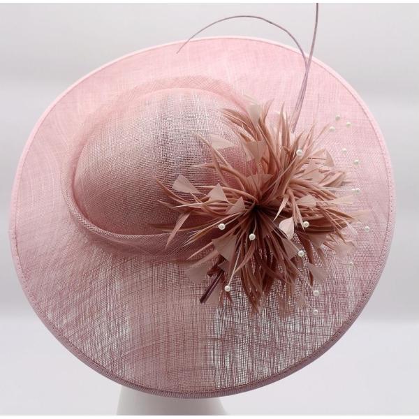 Quality 1 Color Print Method Christmas Party Decoration Sinamay Feather Fascinator Hat for sale