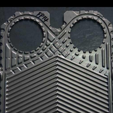 Quality Customizable Plate Heat Exchanger Plate Compatible With Multiple Fluids And for sale