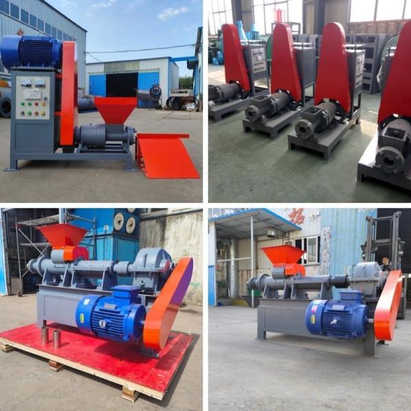 Quality Briquette Machines High Capacity Coal Powder Briquetting BBQ Charcoal Press for sale