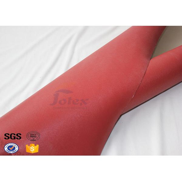 Quality 750 Degree High Silica Fabric 600gsm Silicone Coated Fiberglass Cloth for sale