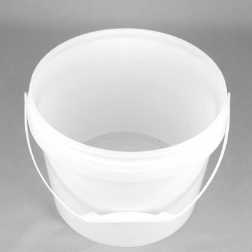 Quality 6L Capacity Round Plastic Bucket Polypropylene For Chemical Industry for sale