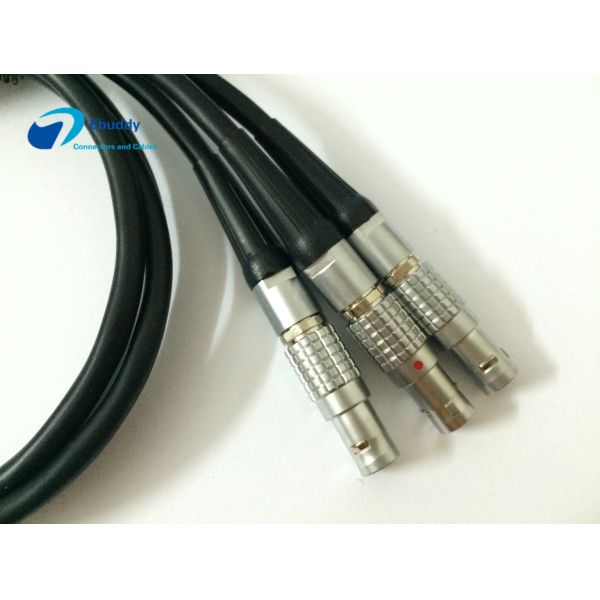 Quality Cigarette Lighter Style Custom Power Cables With XLR / BNC Powertap Connectors for sale