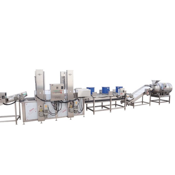 Quality PLC French Fries Potato Chips Production Line 100kg/H 380V for sale